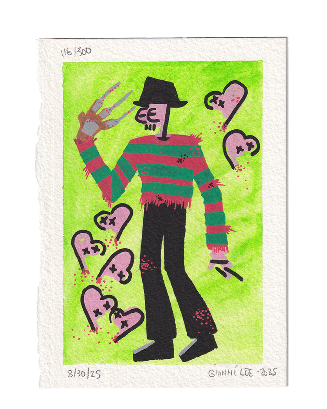 The Heartbreaker Drawing 116 Of 300 Gianni Lee Studio